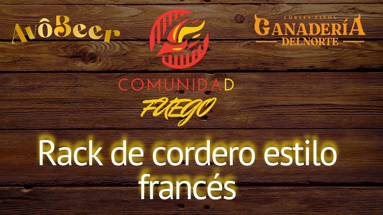 Rack de cordero estilo francés, que carne más suave y exquisita ...
