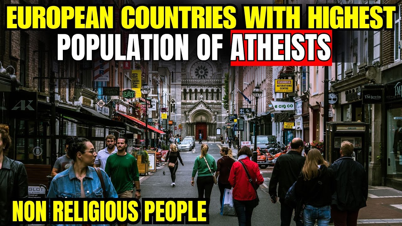 10 European Countries With The Highest Rate of Atheism or Non Religious ...