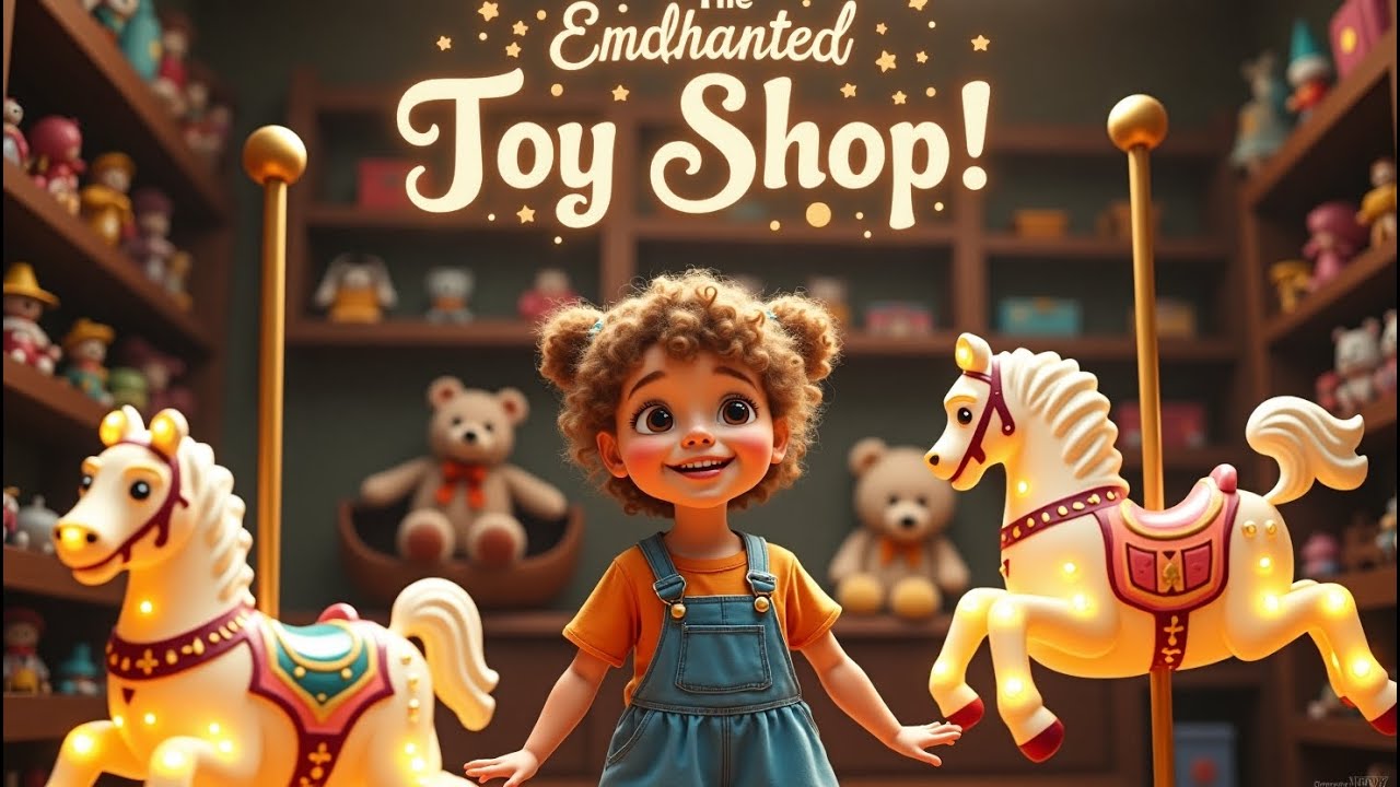 The Enchanted Toy Shop! | A Magical Adventure for Kids | #kidsanimation ...