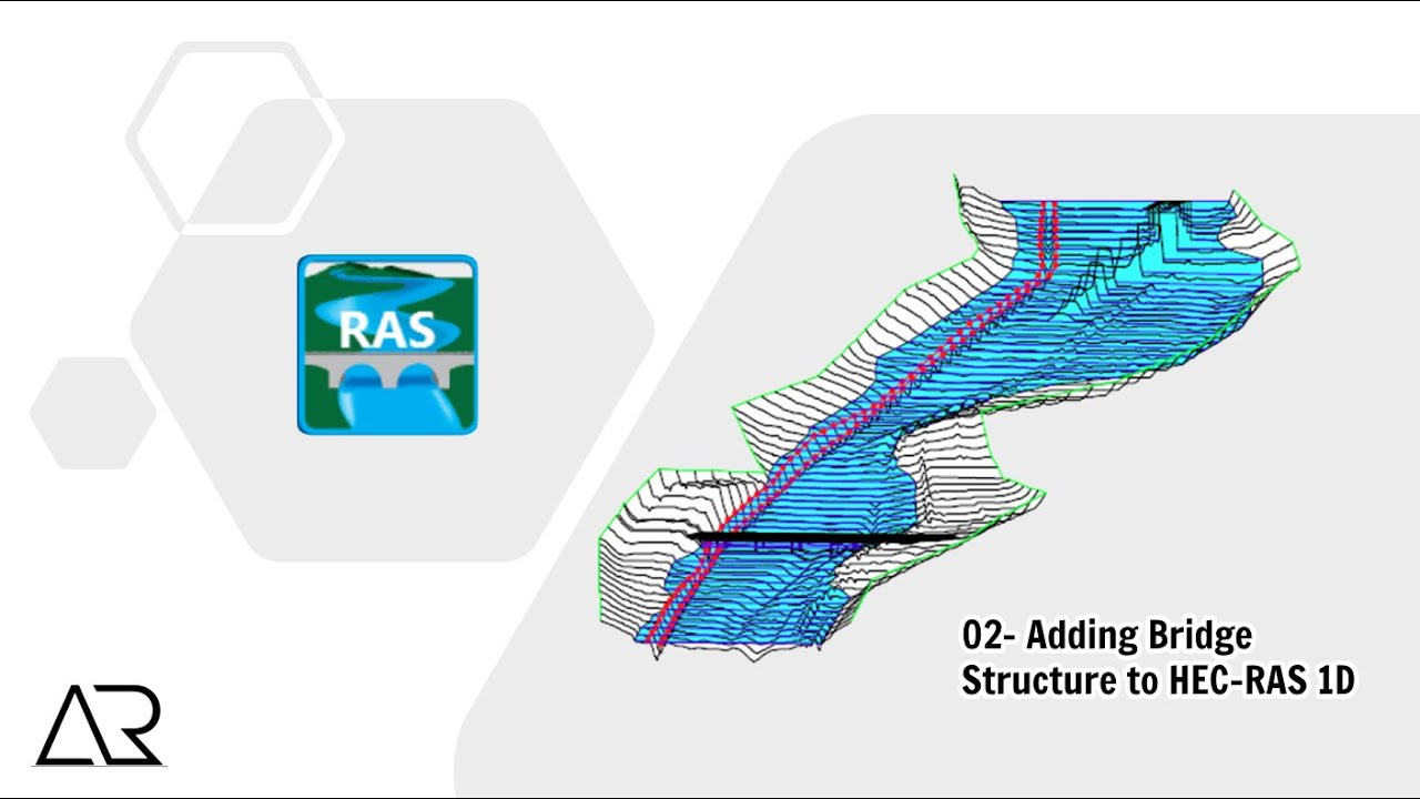 02- Adding Bridge Structure to HEC RAS 1D - YouTube