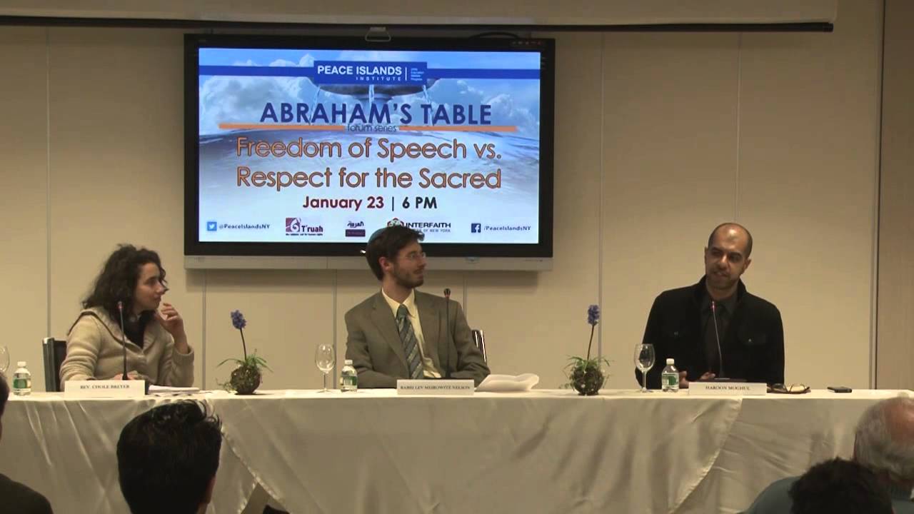 Haroon Moghul - Abraham's Table - Freedom of Speech Respect for Sacred ...