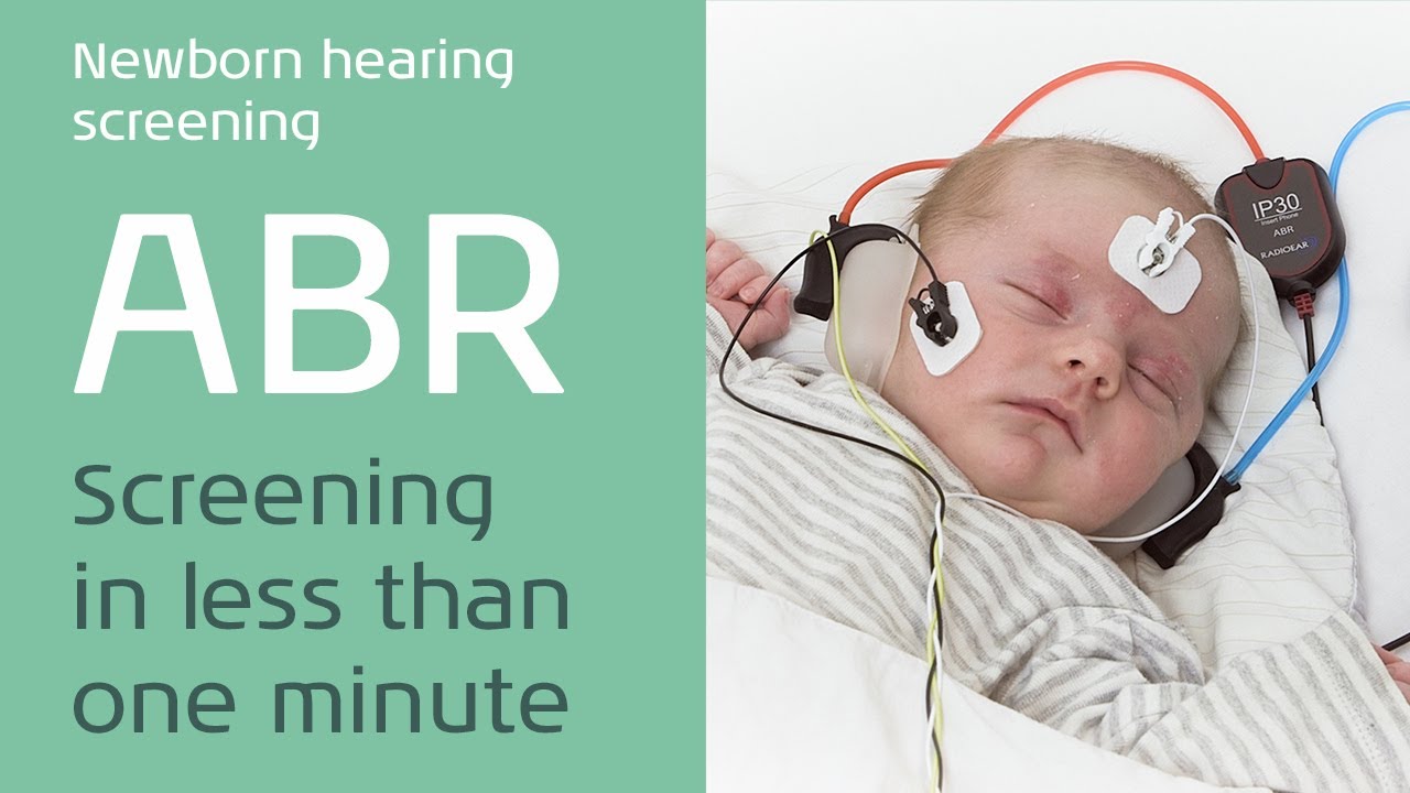 Newborn ABR screening in less than a minute - YouTube