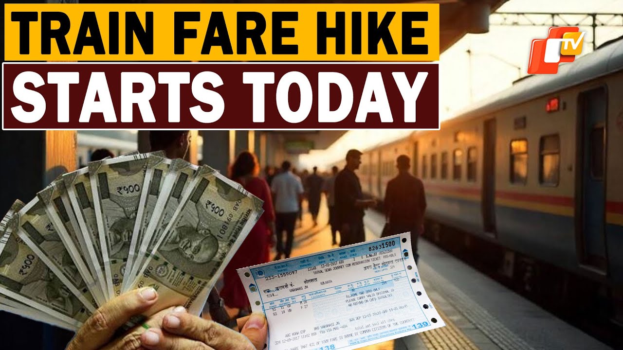 Indian Railways Fare Hike From July 1: New Prices & Rules Explained - YouTube