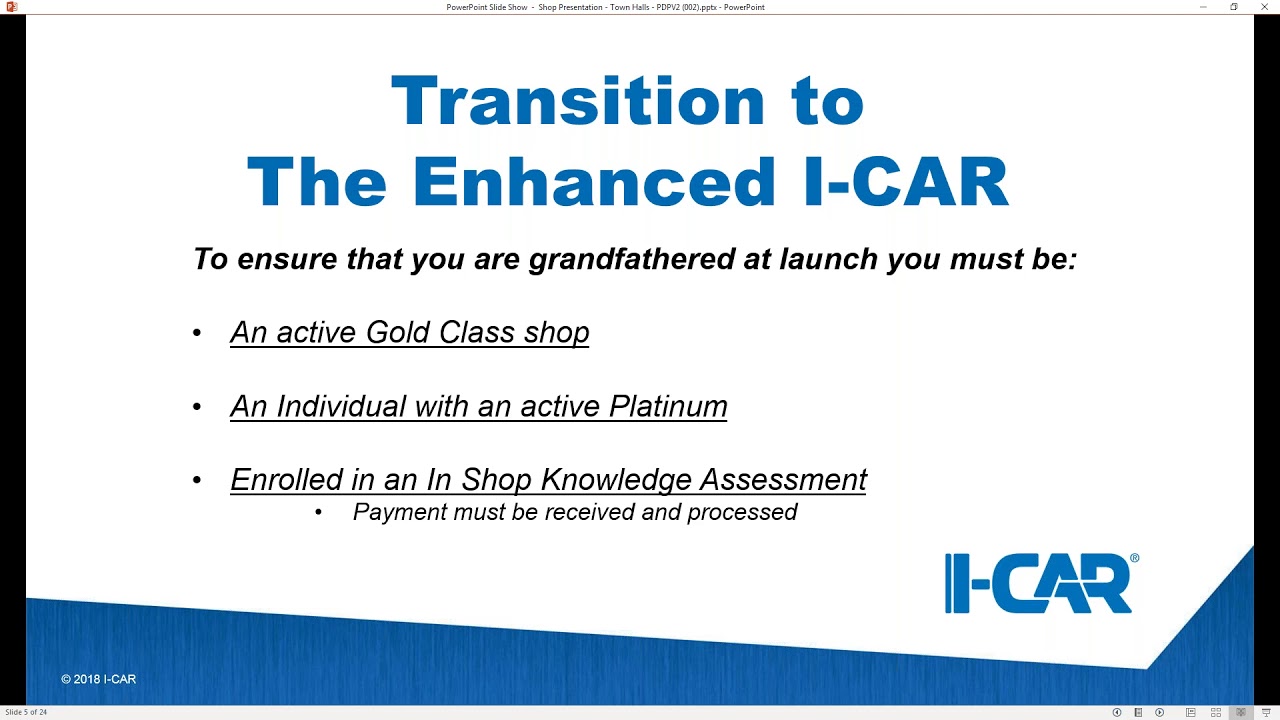 The Even Better I-CAR Update Webinar - YouTube