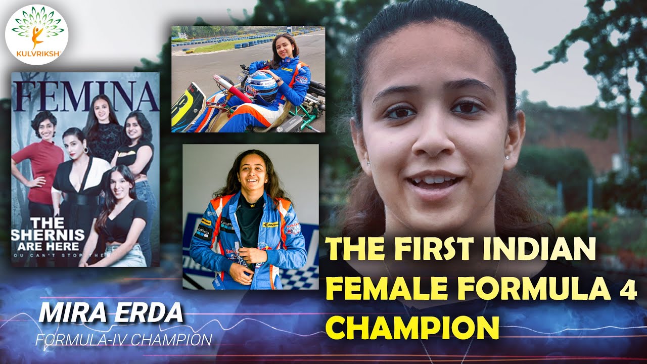 First Indian Female Formula 4 champion -Mira Erda | Patel | Gujarat ...