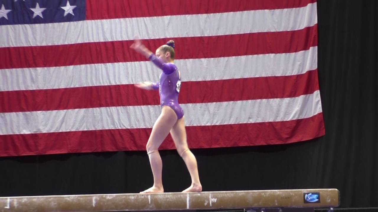 Madeleine Johnston - Balance Beam - 2016 Secret U.S. Classic - Junior ...