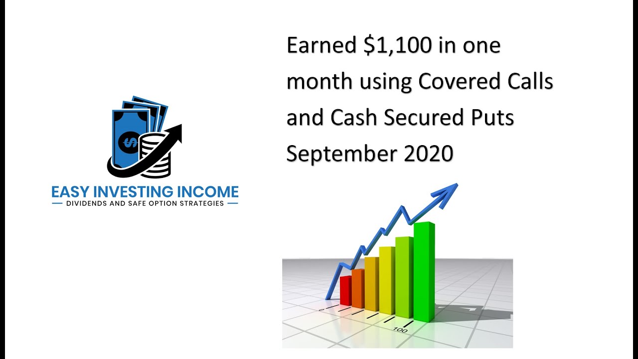 Earned $1,100 in one month using covered calls and cash secured puts ...