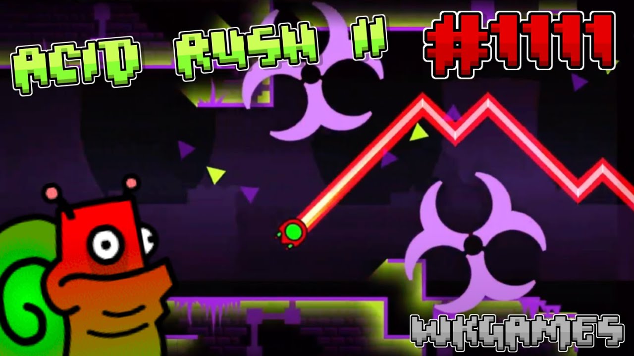 Acid Rush II by Serponge 100% - Geometry Dash (Demon) (#1111) - YouTube