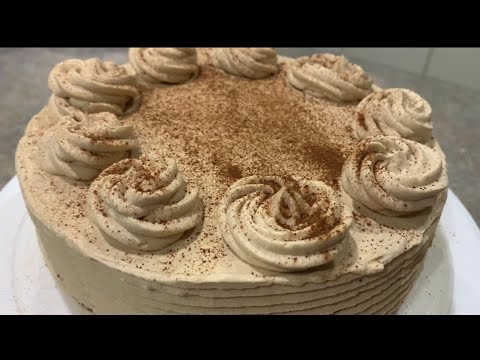 Mocha sponge cake - YouTube