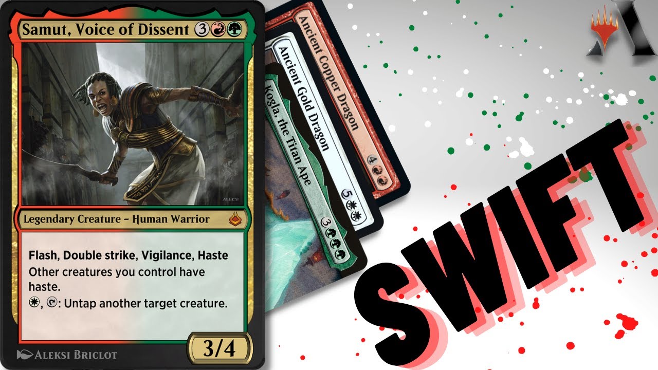 Some Cards Are So Broken With Haste! | Samut, Voice of Dissent ...