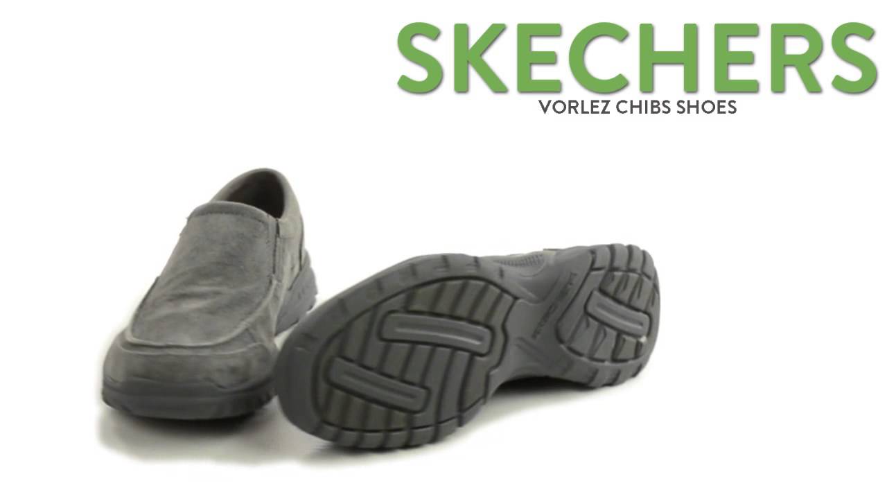 Skechers Vorlez Chibs Shoes - Relaxed Fit, Slip-Ons (For Men) - YouTube