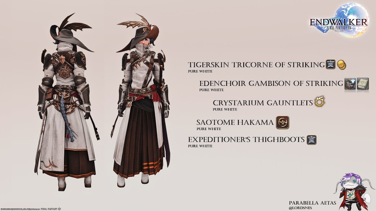 FFXIV Glamour Inspiration - Week 65 [Samurai] - YouTube