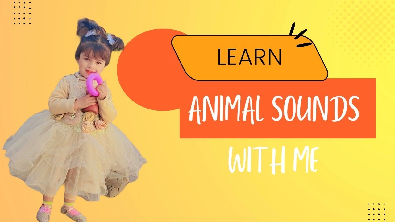 Learn animal sounds with me || how to learn animal sounds🐯🐱🐶🐴💖 - YouTube