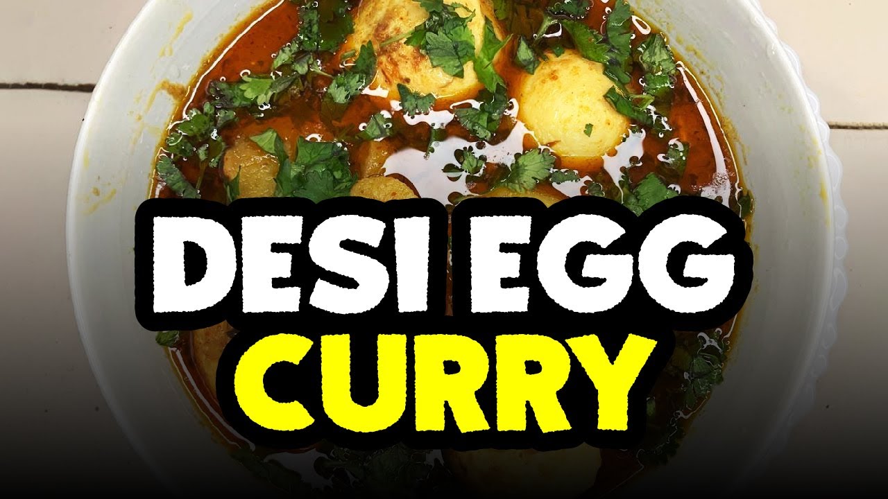 DESI EGG CURRY RECIPE | PAKISTANI SPECIAL EGG CURRY - YouTube