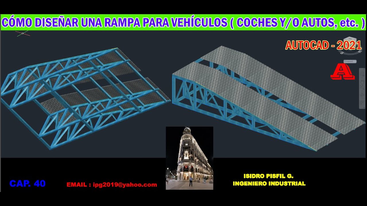 Rampas De Estructura De Estacionamiento