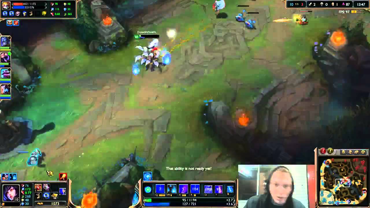 League with friends! Watch Dread Play League ("\(o.0)/") *rawr!* - 2 / ...
