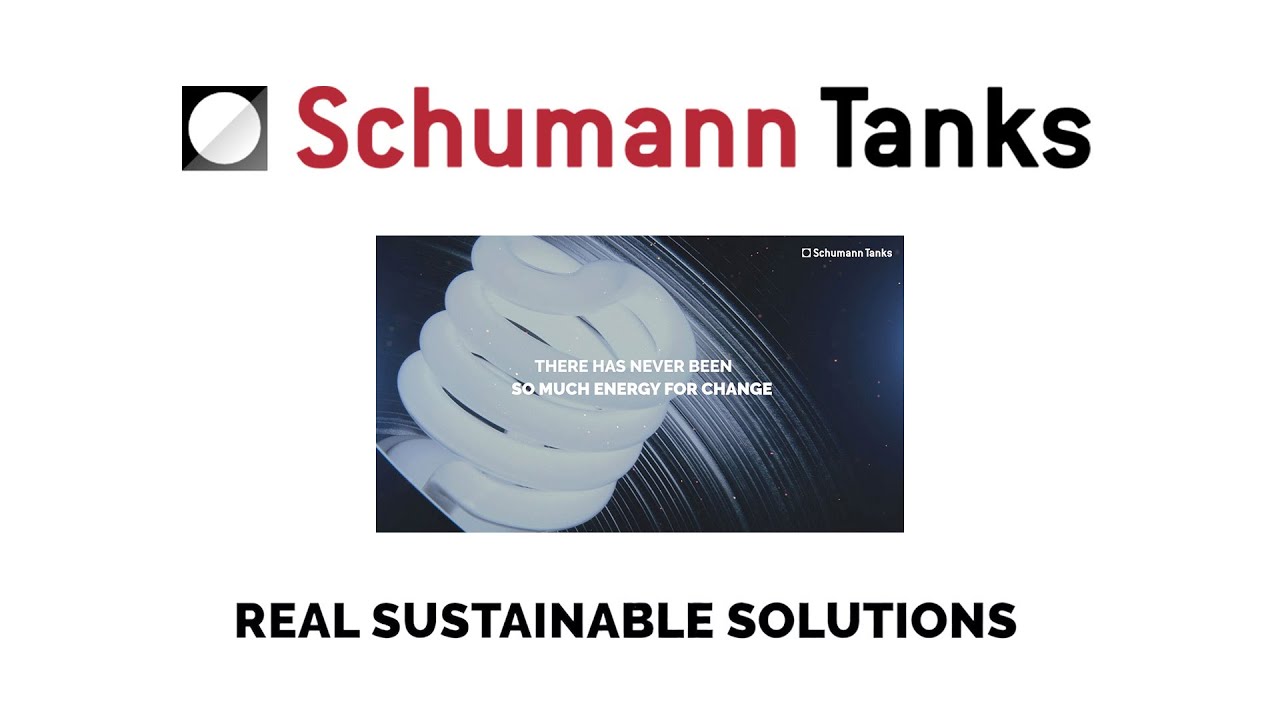 Schumann Tanks - Welcome to IFAT - YouTube
