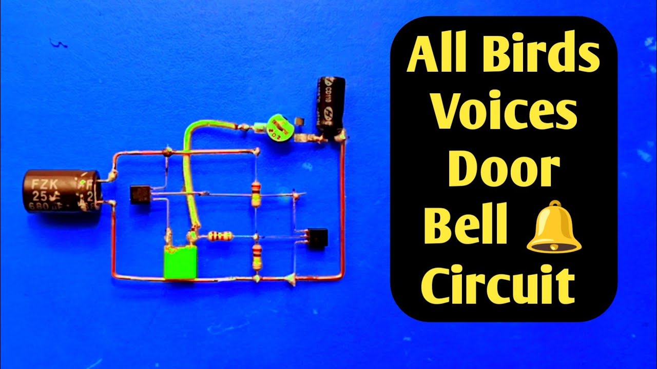 diy Door Bell | All Birds Voices | Homemade Door Bell | Bird Voice Door ...
