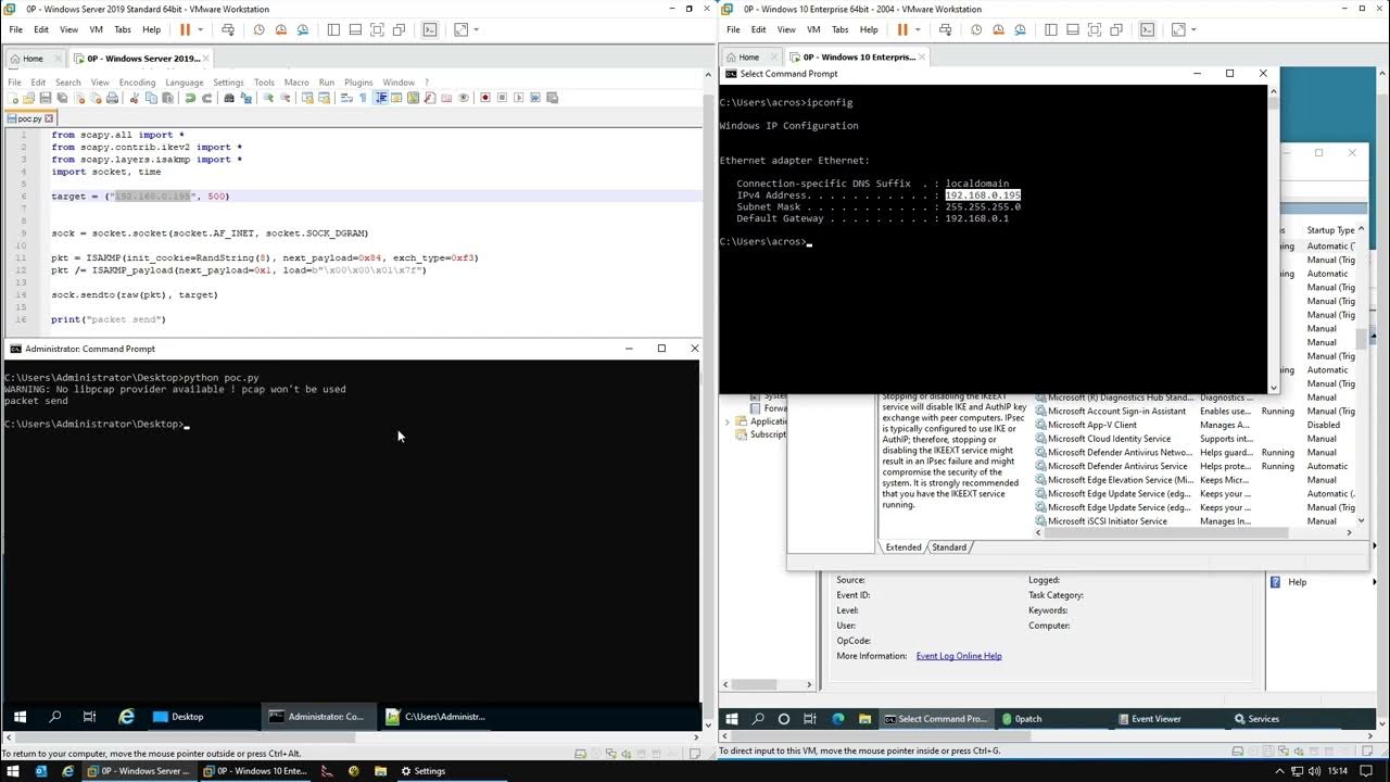 0patching Windows Ike Extension Remote Code Execution Cve 2022 34721