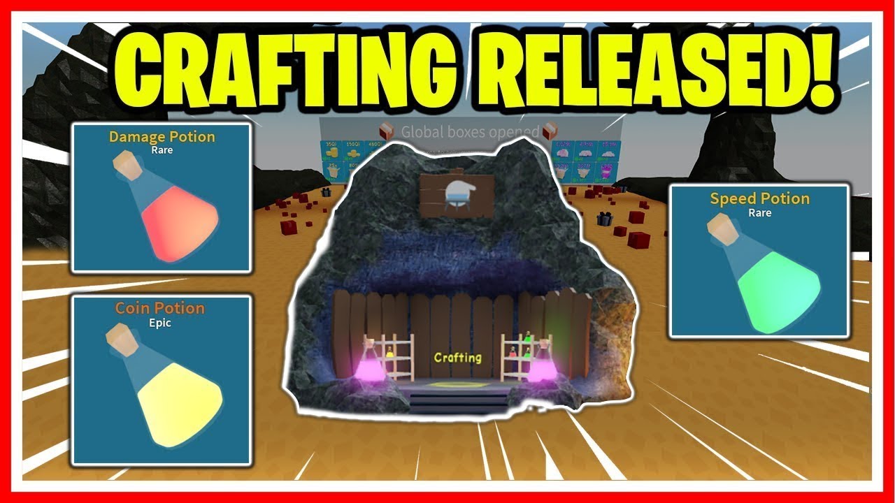 CRAFTING RECIPES (UNBOXING SIMULATOR) - YouTube