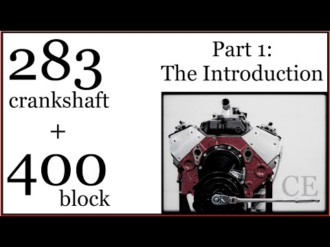 SBC 283 Crankshaft + 400 Block Crate Engine Build Intro - YouTube