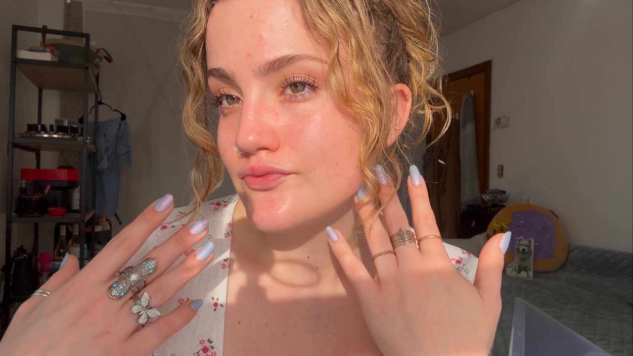 good morning beautiful ASMR grwm 💖 (positivity and spirituality chit ...