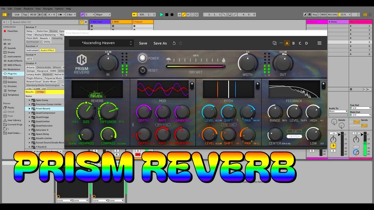 Prism Reverb - Dream Reverb for Sound Designers - FREE with T-Racks 6 MAX - PC & Mac - YouTube