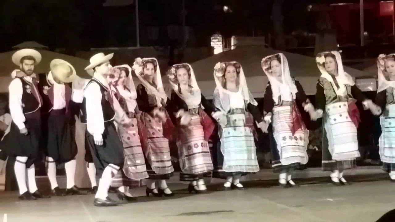 Εργαστήρι παραδοσιακών χορών Δήμου Περιστερίου - χοροί Κέρκυρας - YouTube