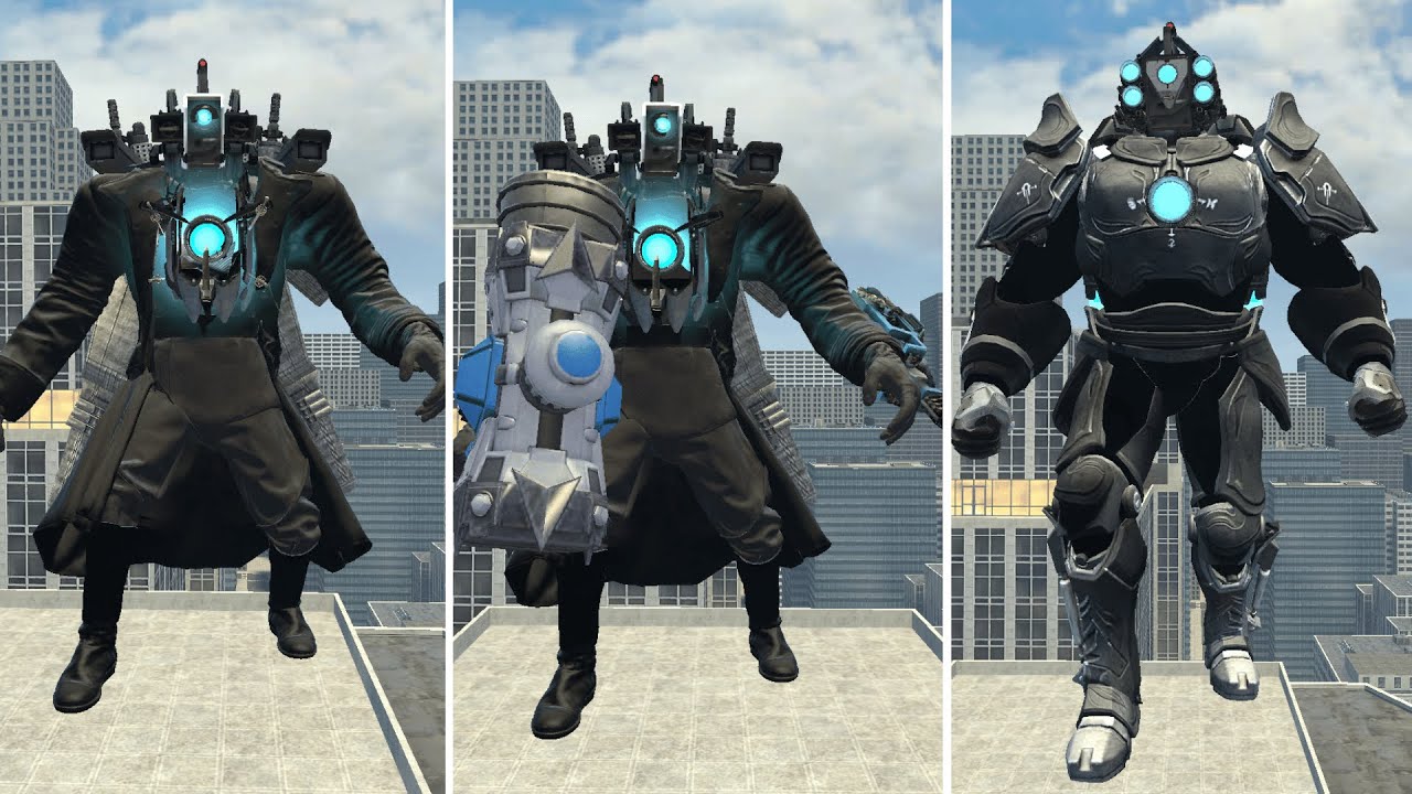 NEW EVOLUTION OF FUTURE CAMERAMAN TITAN and CAMERAMAN UPGR VS ALL BOSS ...