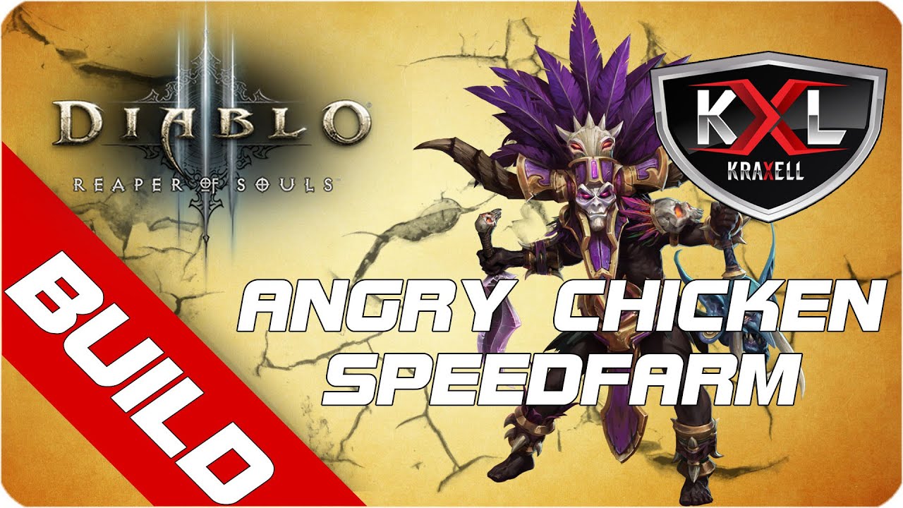 Diablo 3 RoS [2.4.2 | S7] WD Angry Chicken Speed-Farm Build Let’s Play ...