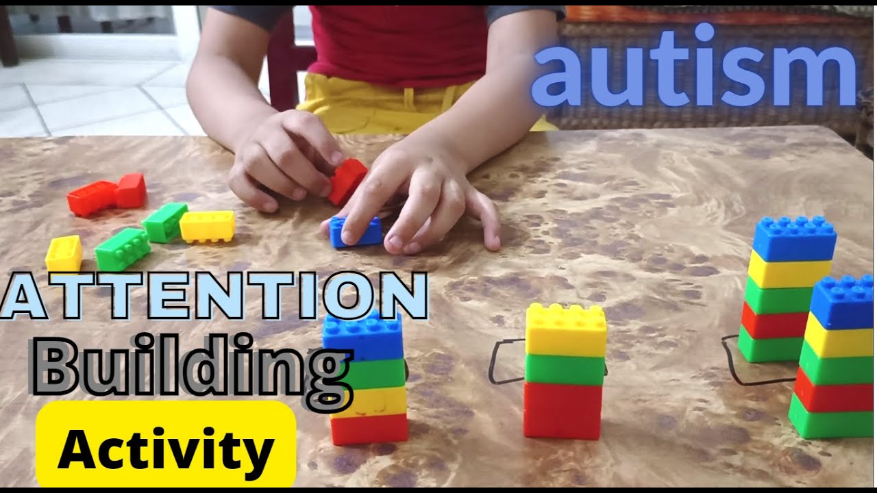 attention activity for autism child - YouTube