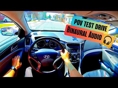 2014 Hyundai Sonata Hybrid POV Drive (Binaural 3D Audio)