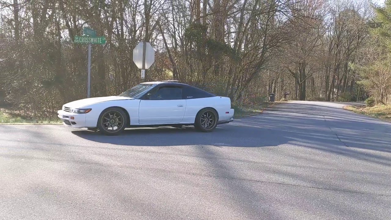 Turbo back on a SR powered s13 - YouTube