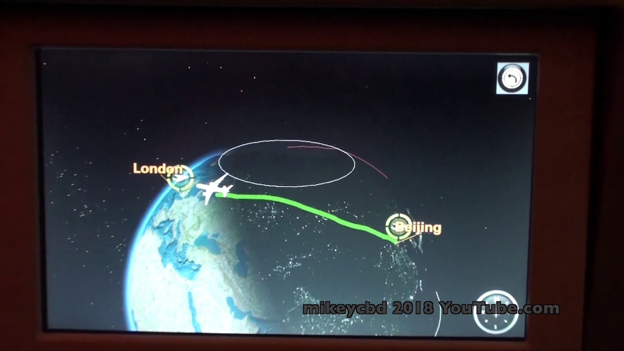 Air China Boeing 777 Flight CA 937 take off PEK Beijing to London LHR ...