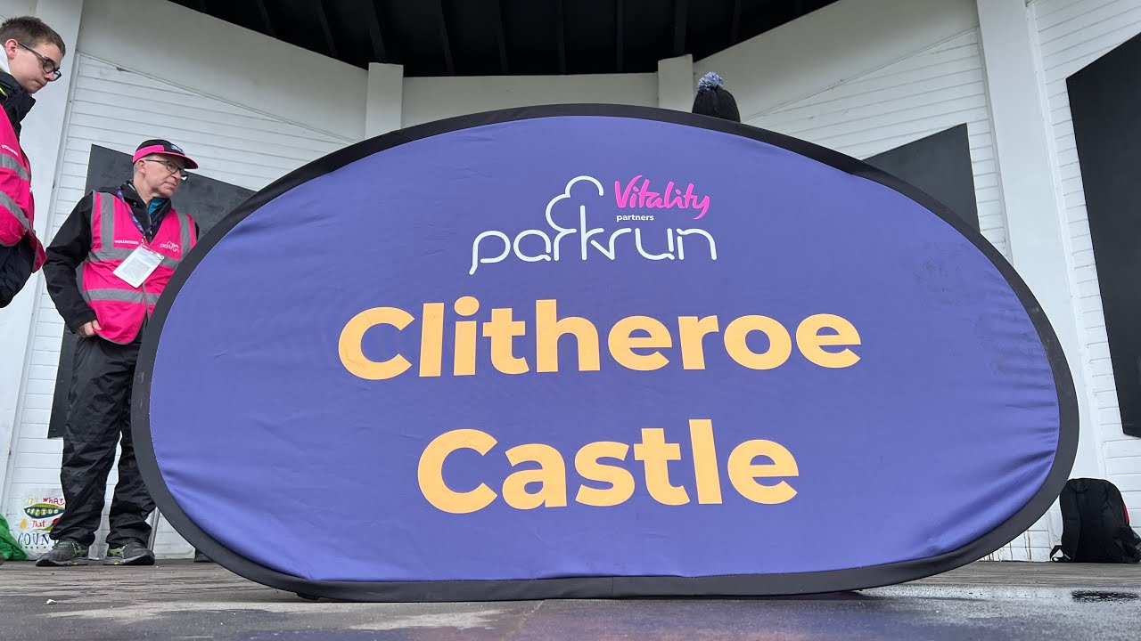 Clitheroe Castle 22/4/23 🧡 parkrun tourism - YouTube