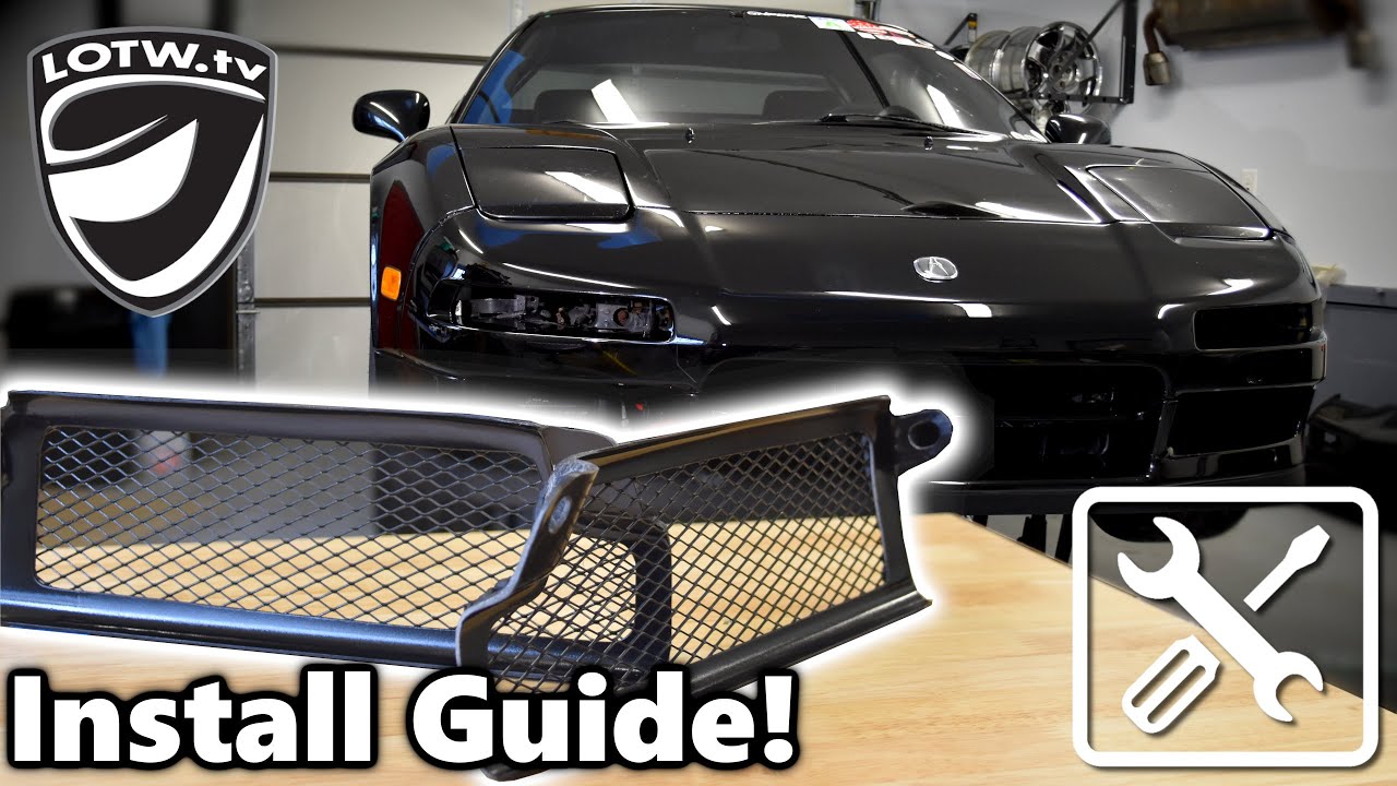300k Mile NSX Refresh: Garage Kite NSX Bumper Guard Installation Guide ...
