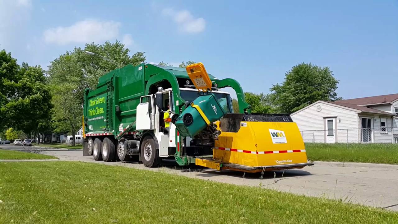 Waste Management: CNG Autocar ACX Xpeditor/ McNeilus Atlantic FL w ...