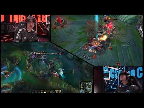 100T vs C9 Base Race LCS Spring 2024 - YouTube