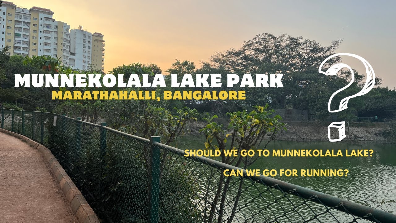 My First Vlog II Munnekolala Lake | Hidden gem in Marathahalli ...