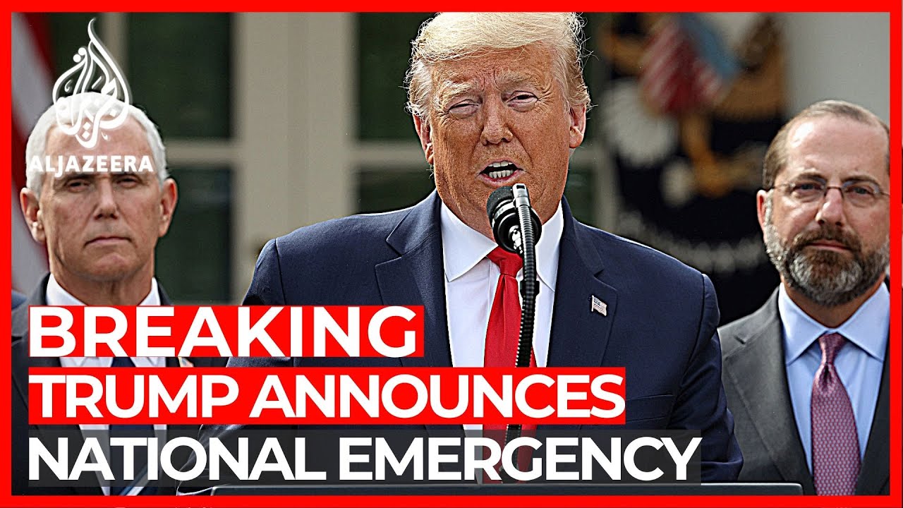 Trump declares national emergency as coronavirus crisis deepens - YouTube