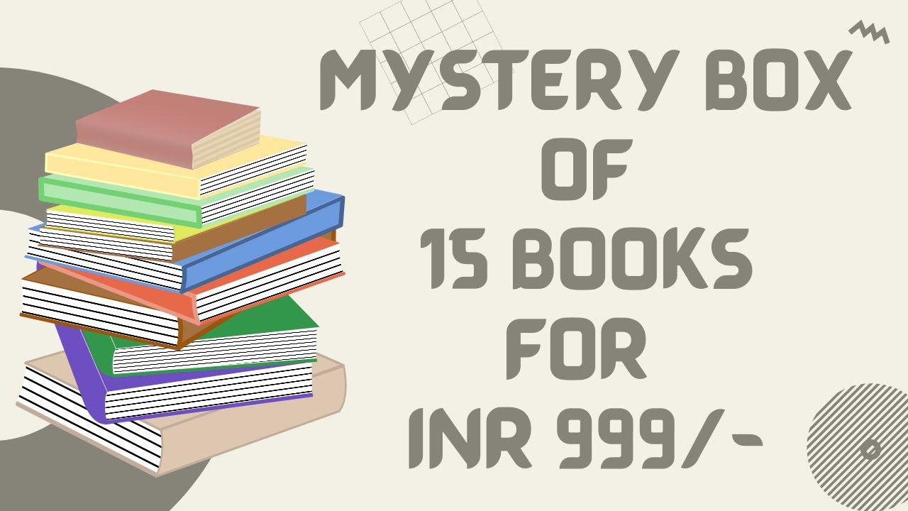 Mystery box of Books || Unbelievable gift for Book Lovers ...
