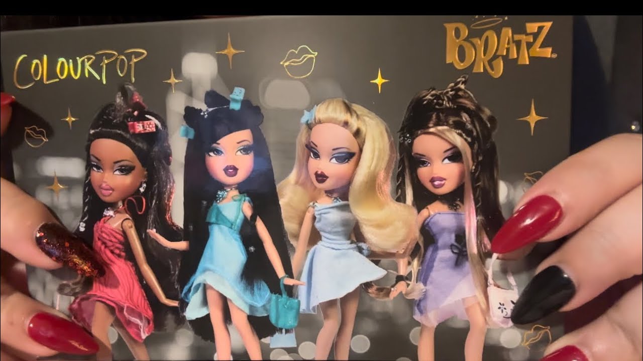 Bratz x Colourpop collab unboxing | lofi asmr | ｡ | soft spoken - YouTube