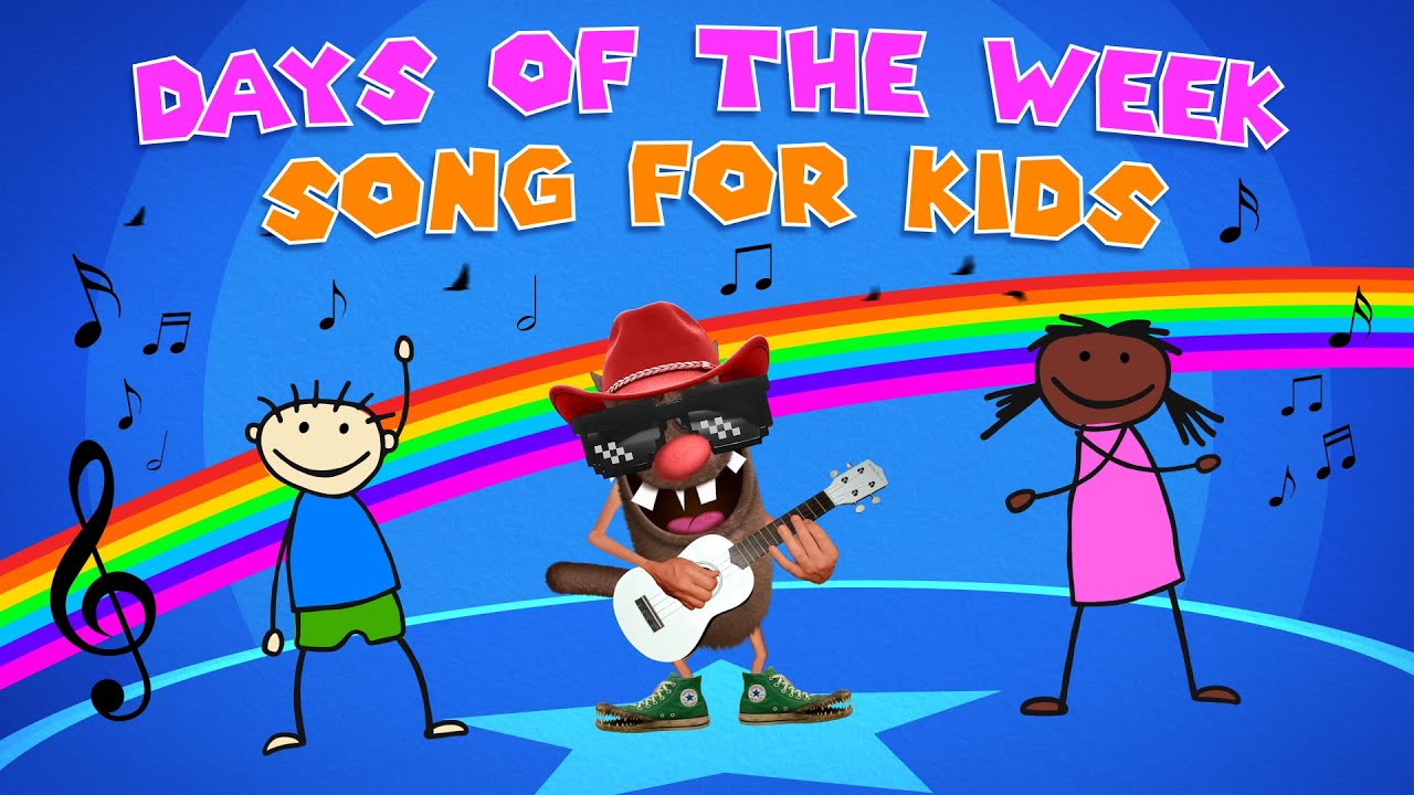 🎶 FCFK - Nursery Rhyme - Days of the week song for kids (In English) 🎶 ...