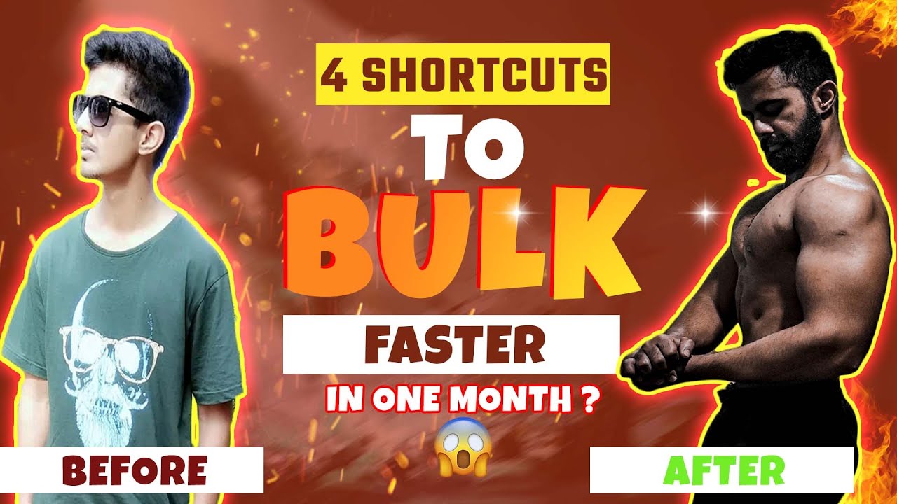 HOW TO BULK FAST || 4 EASY SHORTCUTS - YouTube
