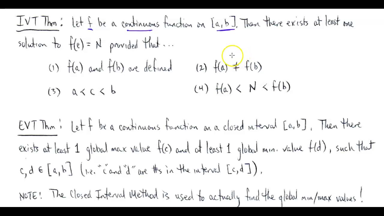 Mean Value Theorem (Explanation with Several Examples) - YouTube
