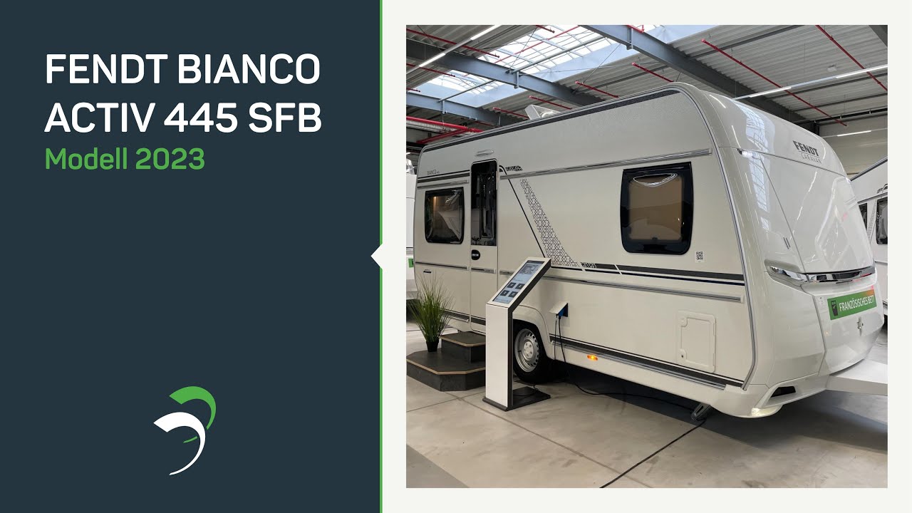 Wohnwagen mit umfangreicher Grundausstattung – Fendt Bianco Activ 445 ...