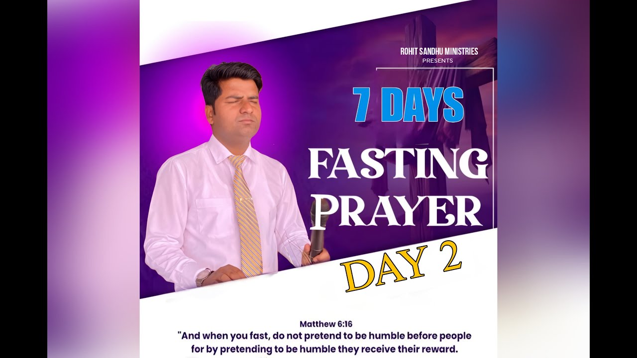 7 DAY FASTING PRAYER / 2 MAY 2025 / DAY 2 - YouTube