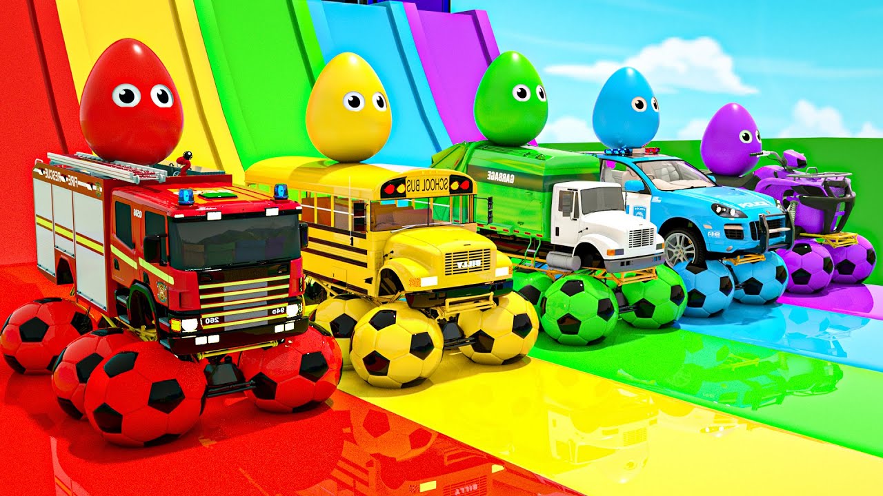 Humpty Dumpty Song + Bingo Song - Color Balls & Sing a Song! - Baby ...