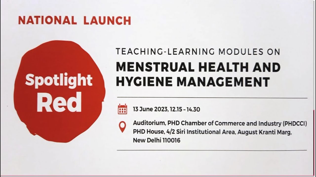 Teaching Learning Modules On Menstruation Health And Hygiene Management ...
