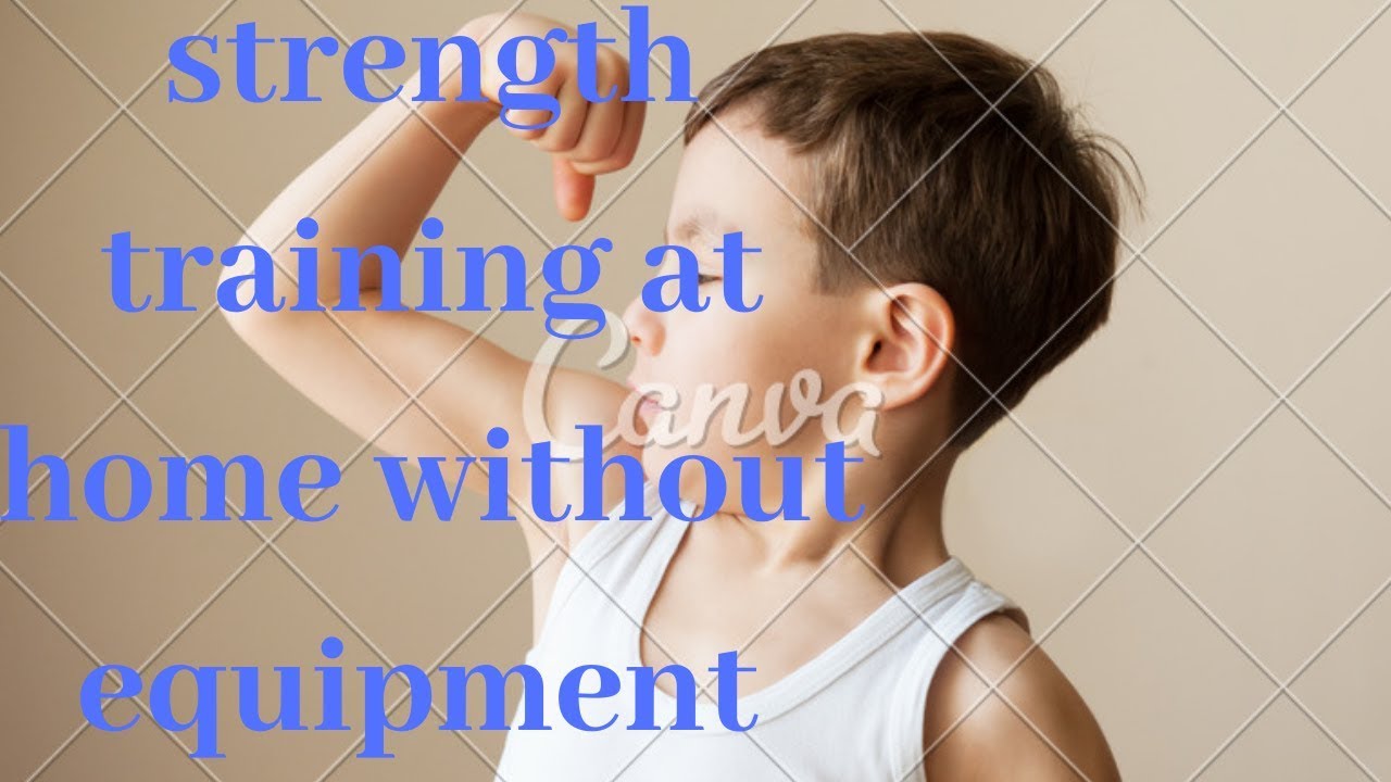 strength training at home without equipment - YouTube